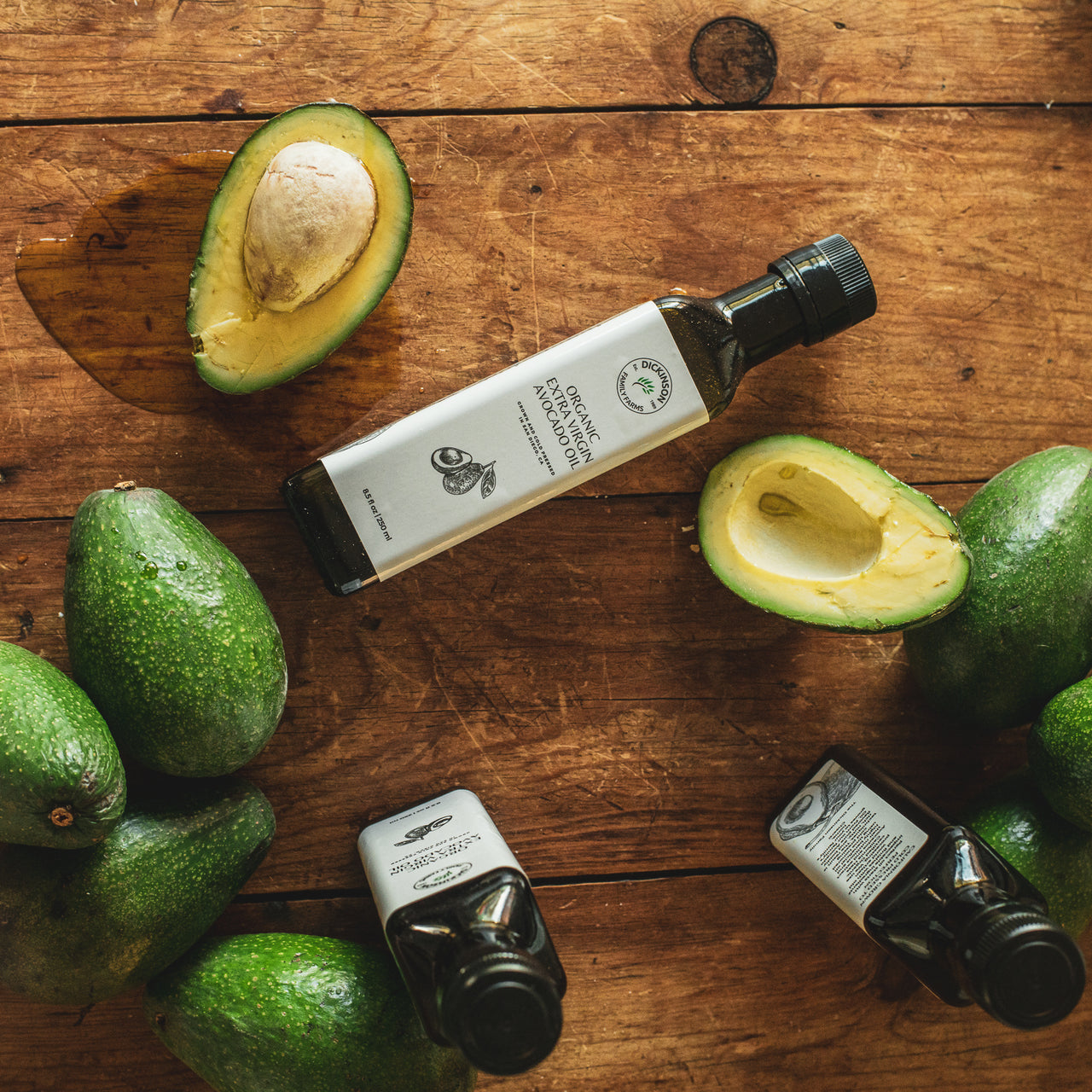 Organic Extra Virgin Avocado Oil – Dickinson Family Farms